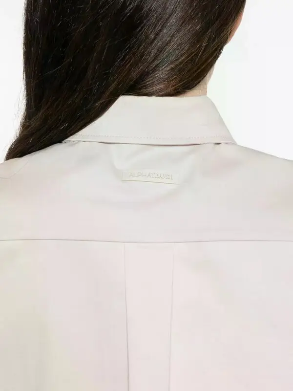 ALPHATAURI Short-sleeve Patch-pocket Shirt