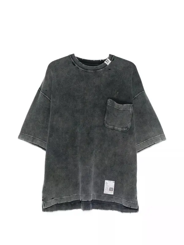 Mihara Yasuhiro Distressed T-shirt