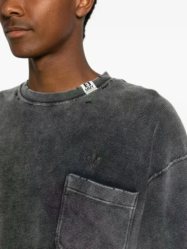 Mihara Yasuhiro Distressed T-shirt