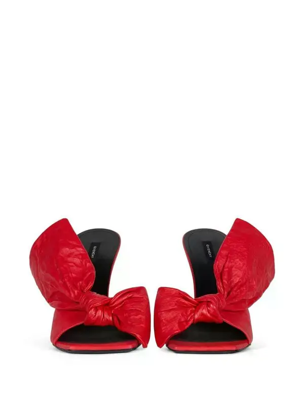 Givenchy Boudoir Bow-detail Sandals - Red