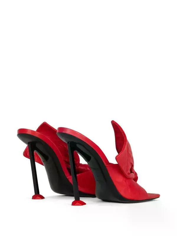 Givenchy Boudoir Bow-detail Sandals - Red
