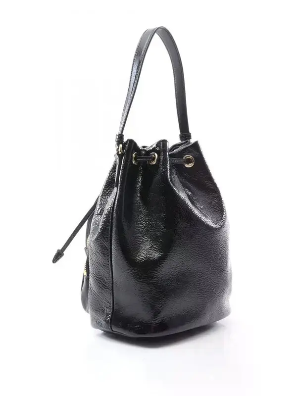 Prada Naplak Duet Bucket Bag 2013-2016 - Black