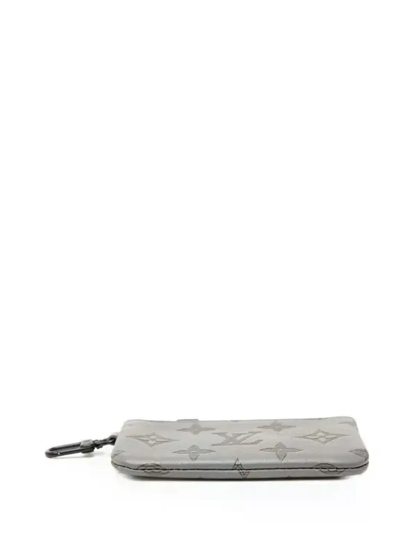 LOUIS VUITTON 2021-2026 Monogram Shadow Coin Pouch - Grey
