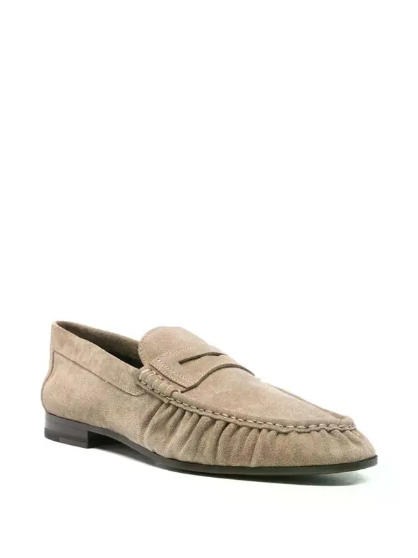 Tagliatore Gathered Detail Loafers