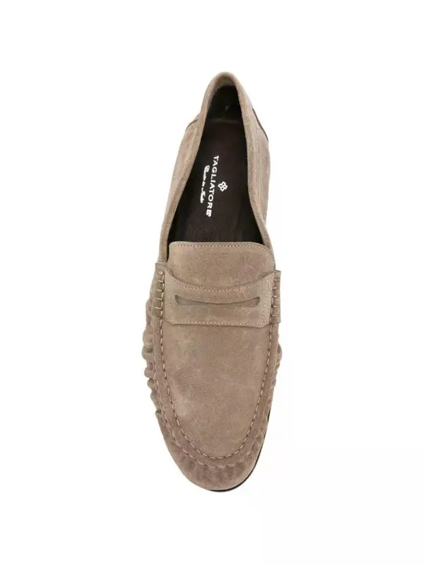 Tagliatore Gathered Detail Loafers