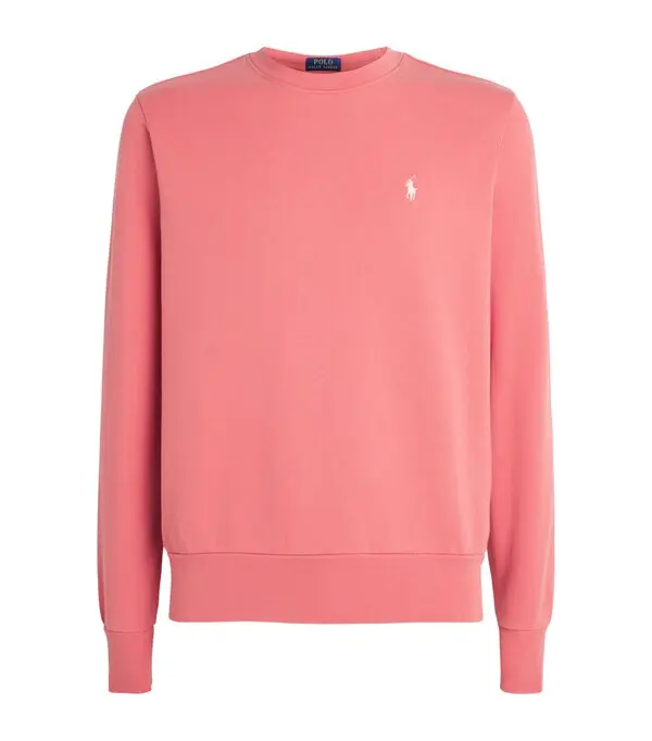 Polo Ralph Lauren Cotton Loopback Fleece Sweatshirt - Red