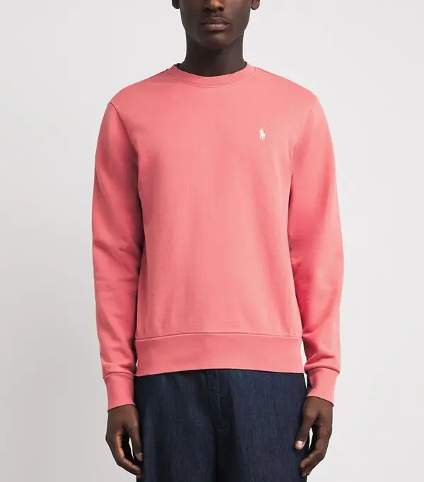 Polo Ralph Lauren Cotton Loopback Fleece Sweatshirt - Red