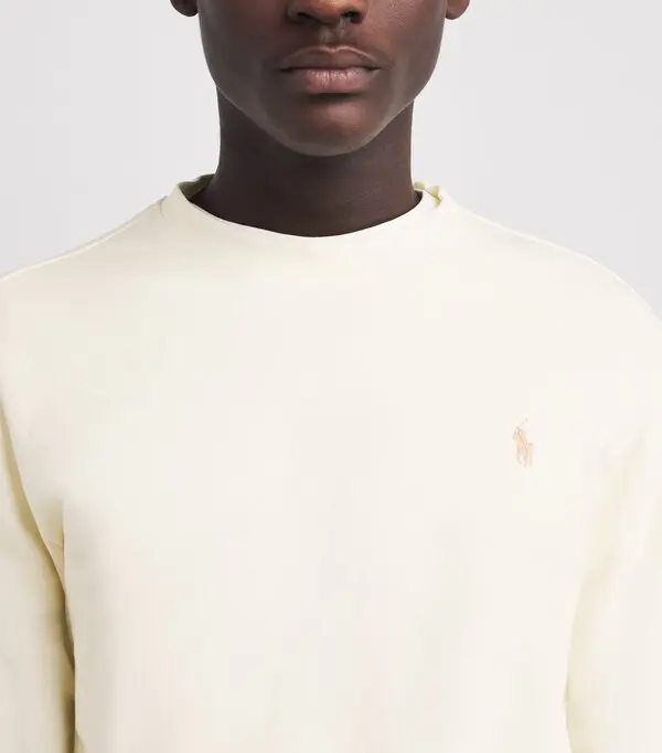 Polo Ralph Lauren Cotton Loopback Fleece Sweatshirt - Neutral