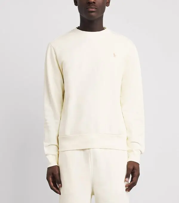 Polo Ralph Lauren Cotton Loopback Fleece Sweatshirt - Neutral