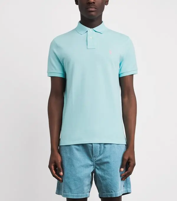 Polo Ralph Lauren Cotton Mesh Custom-fit Polo Shirt