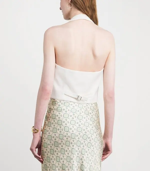 Claudie Pierlot Halter Neck Waistcoat
