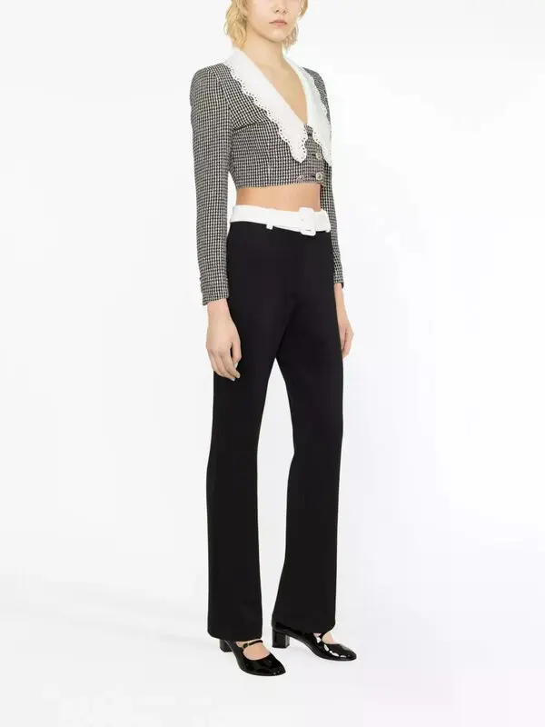 Viktor & Rolf Buckle Detail Straight-leg Trousers
