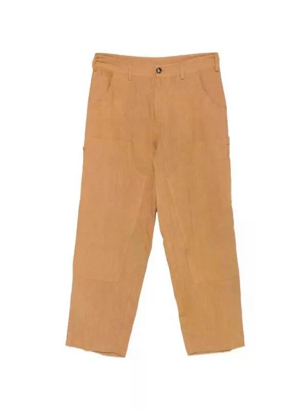 AMARANTO Belt-loop Trousers
