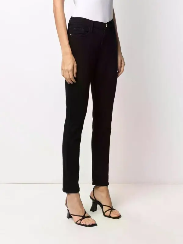 FRAME Le Garcon Mid-rise Skinny Jeans