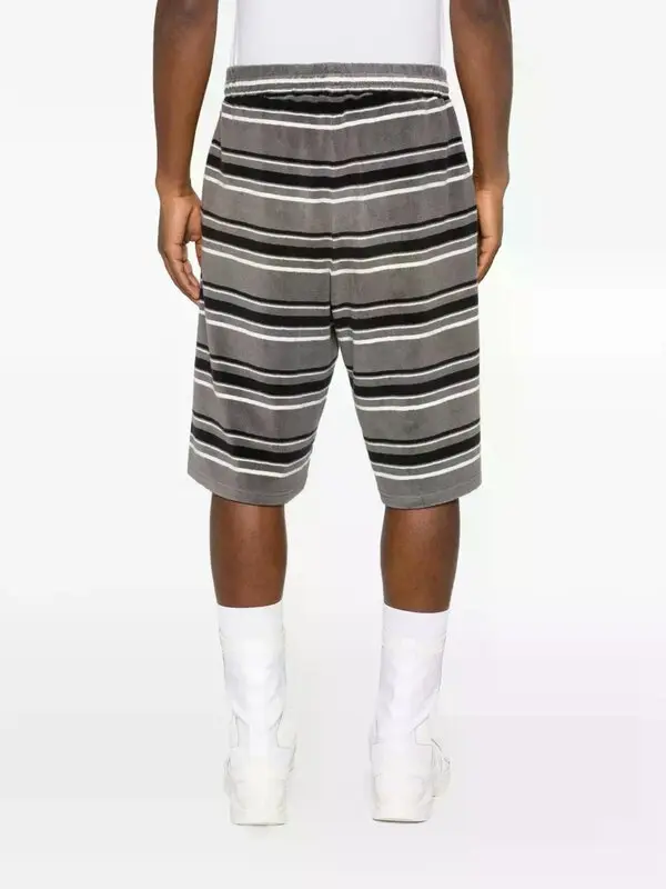 Martine Rose Striped Elasticated Waistband Shorts