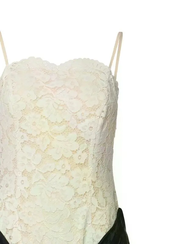For Love & Lemons Karissa Lace Maxi Dress