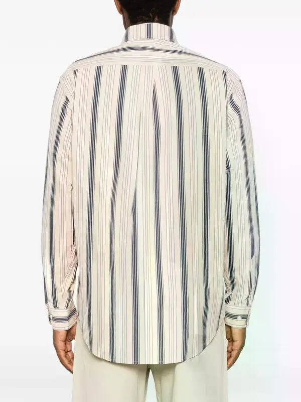 Drole De Monsieur Striped Button-down Shirt