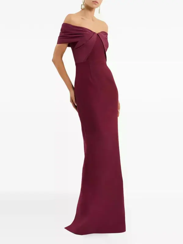 Rebecca Vallance Off-shoulder Cava Dress