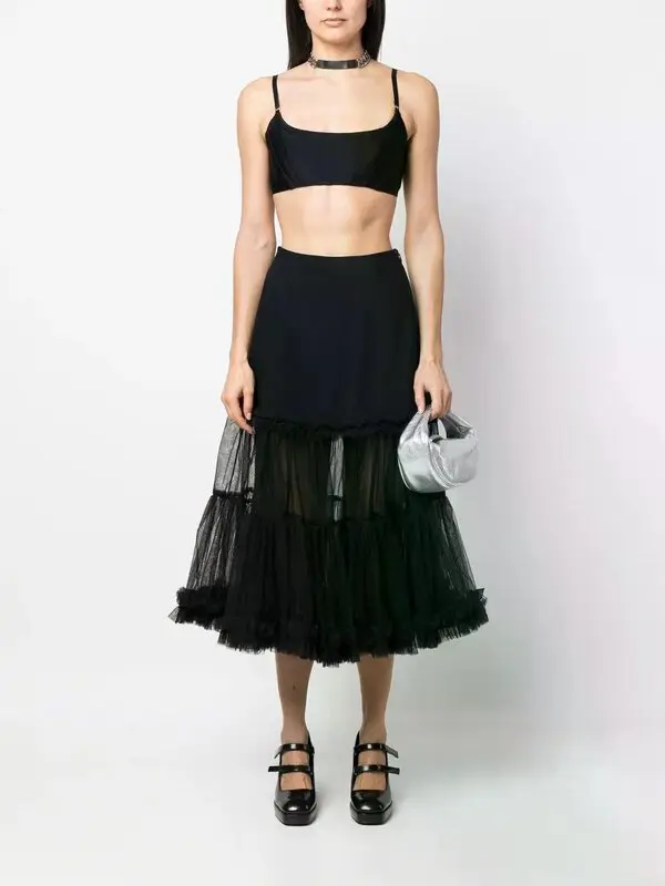 Viktor & Rolf Panelled Tulle Skirt