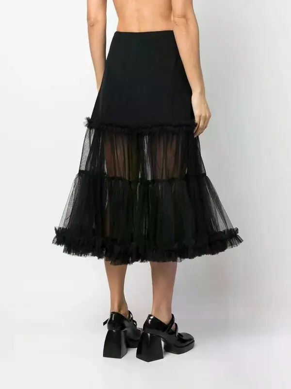 Viktor & Rolf Panelled Tulle Skirt
