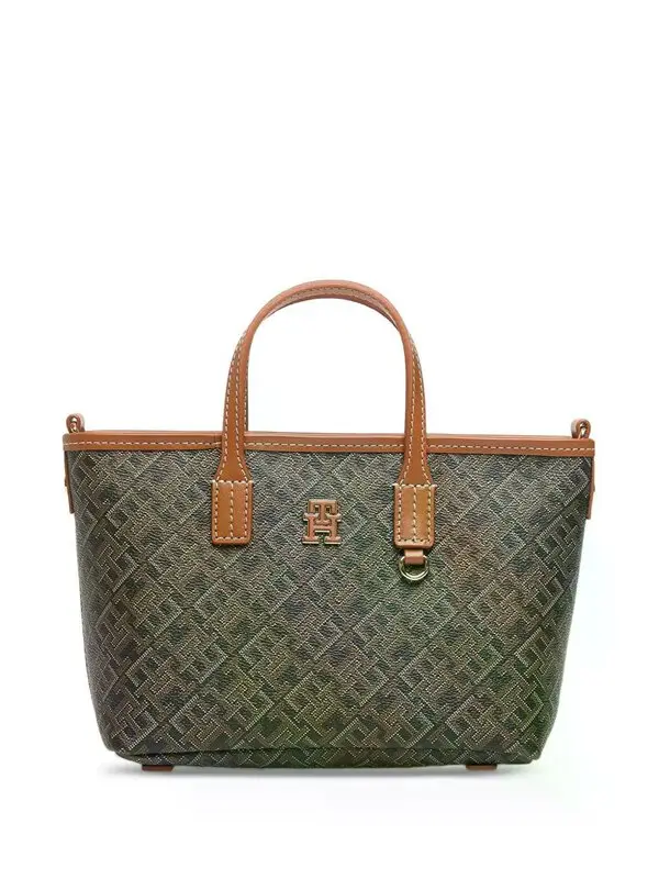 Tommy Hilfiger Monogram Tote Bag - Black