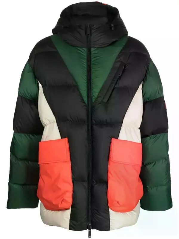 Dsquared2 Colour-block Panelled Down Jacket