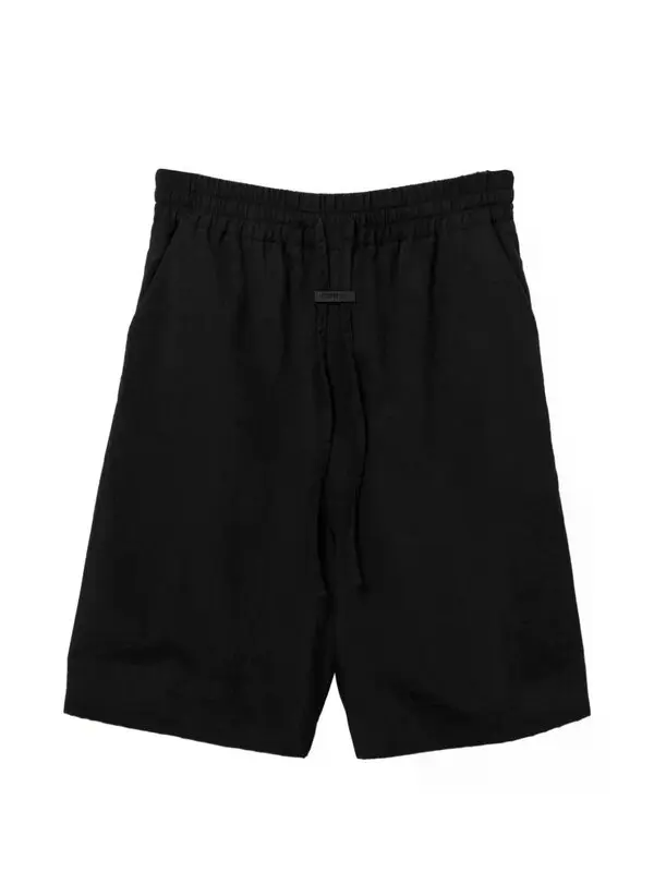 Fear Of God Drawstring Tech Shorts - Black