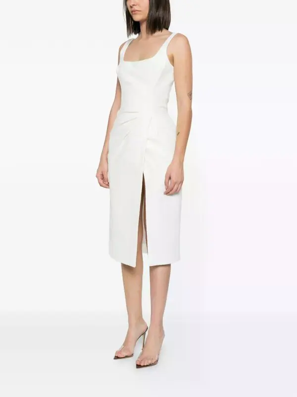 Blumarine Gathered Detail Mini Dress