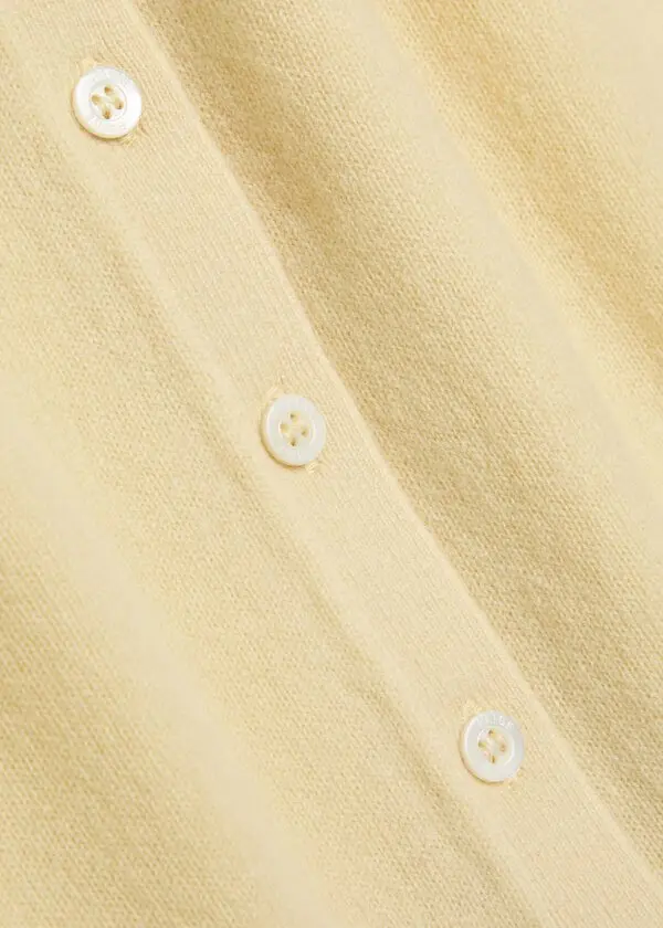Paige Anika Cashmere Vest - Yellow