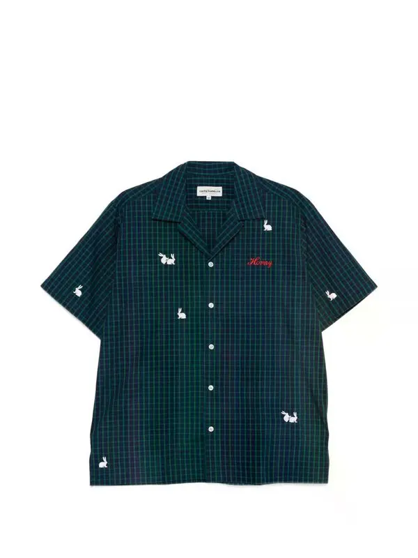 CARNE BOLLENTE Check Me Out Shirt - Green