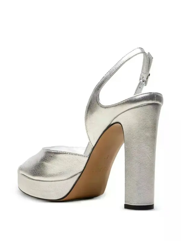 CHUCKIES Metallic Platform Sandals