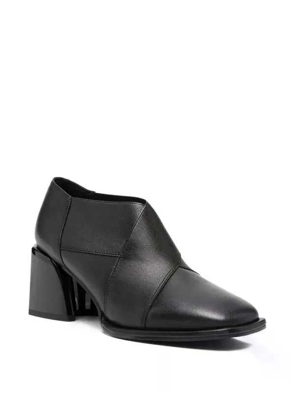 SERGIO MORETTI FIRENZE Panelled Block-heel Pumps