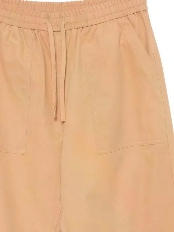 Maison Kitsuné Drawstring Patch-pocket Trousers