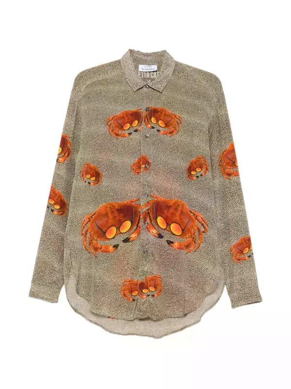 The Artistylist Printed Shirt - Neutrals