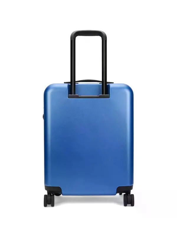 K-WAY Debossed Logo Suitcase - Blue