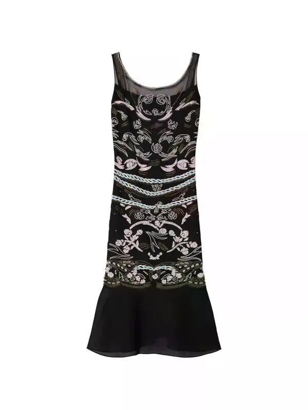 Tory Burch Embellished Mesh Dress