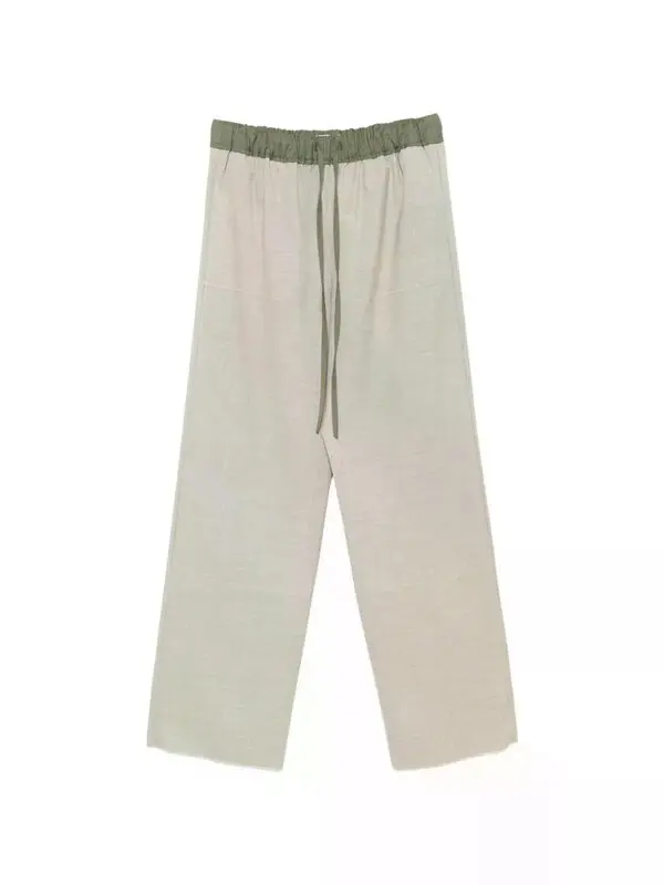 SONIA CARRASCO Drawstring Waist Trousers - Grey