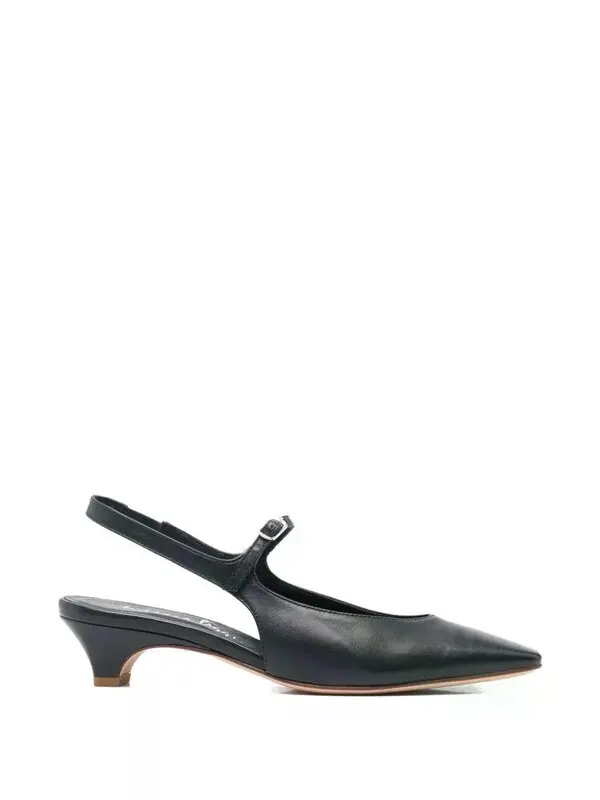 LORENA PAGGI Pointed-toe Slingback Pumps