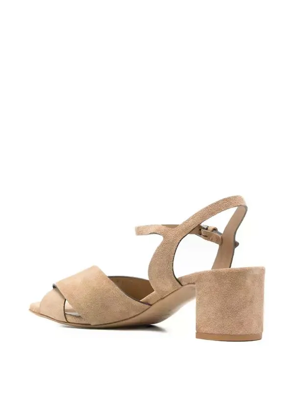 DEL CARLO Betty Suede Sandals