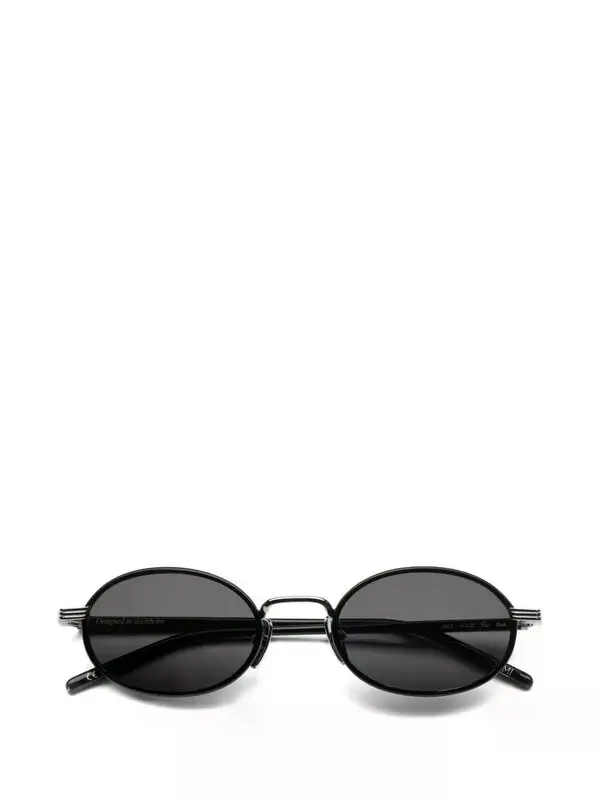 Chimi Oval-frame Sunglasses - Black