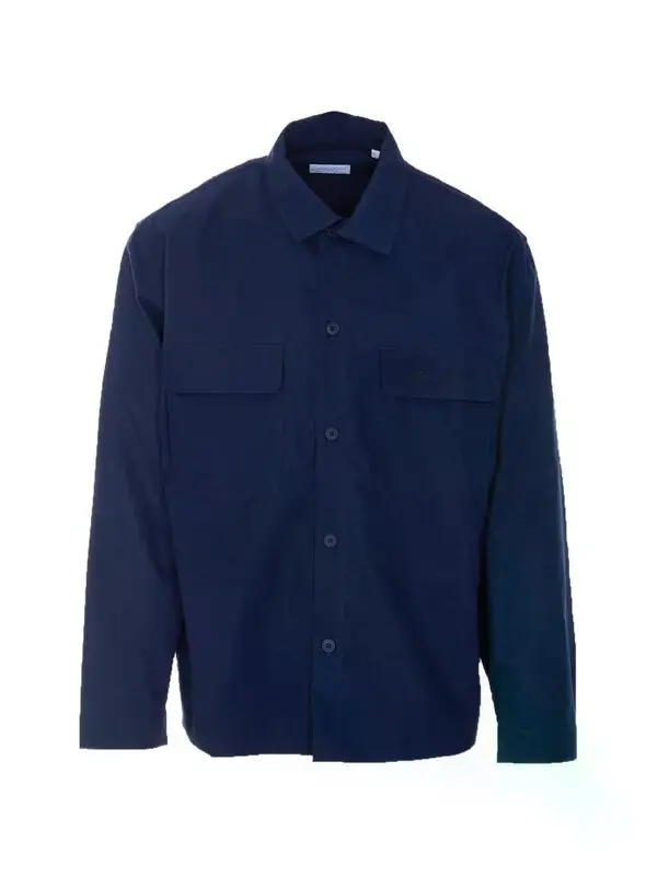 FAMILY FIRST Logo-embroidered Chest-pocket Jacket