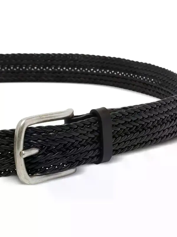 Orciani Braided Leather Belt