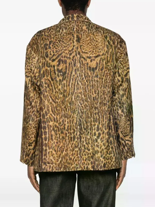 Visvim Bowen Leopard-print Blazer
