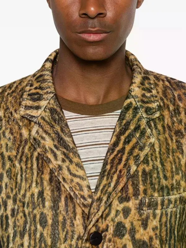 Visvim Bowen Leopard-print Blazer