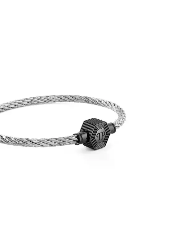 Philipp Plein Enigma Stainless Steel Friendship Bracelet