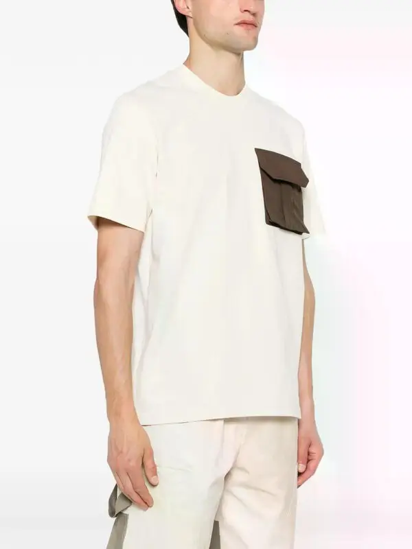 YES LONDON Flap-pocket T-shirt