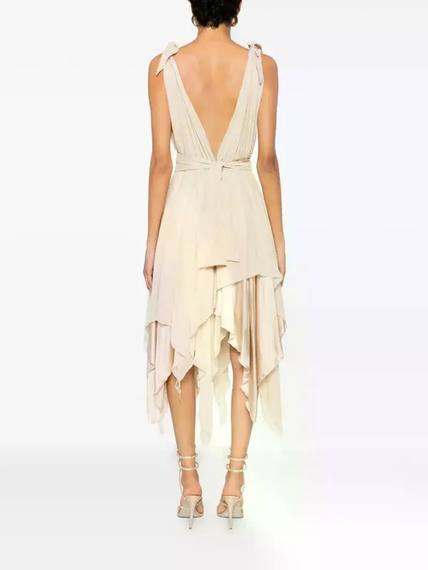 STEPHAN JANSON V-neck Midi Dress