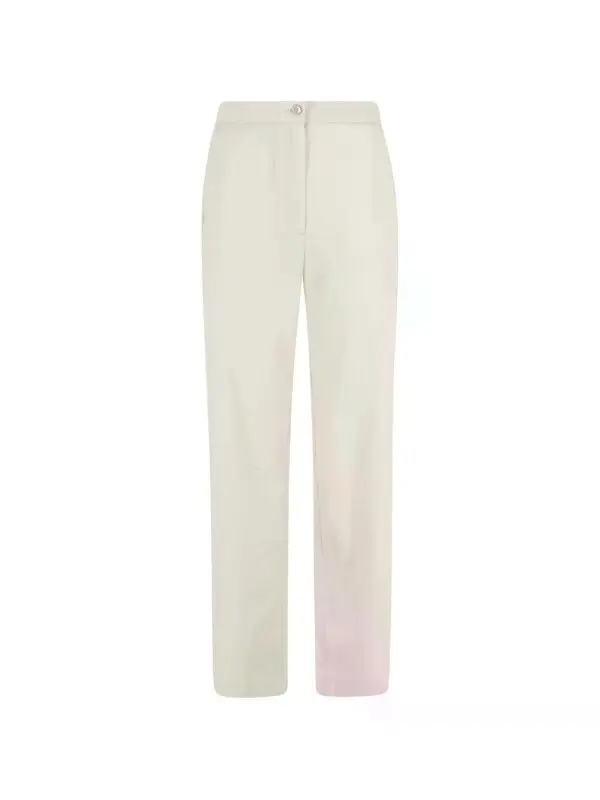 DEPARTMENT 5 Elasticated Waist Buttoned Trousers - Neutrals