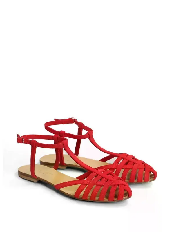 ANNA F. Cage-strap Sandals