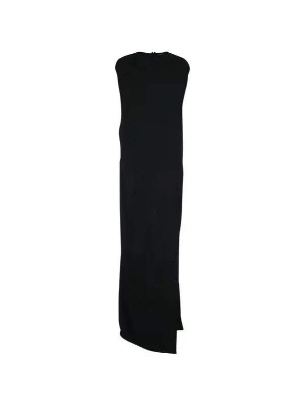 TOM FORD Sleeveless Silk Maxi Dress - Black